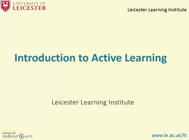 Introduction to Active Learning