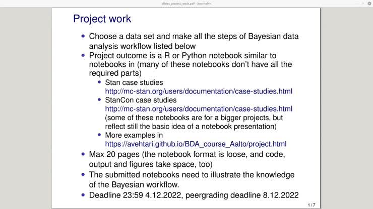 BDA 2022 Project work info