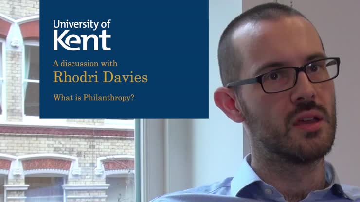 Rhodri What is Philanthropy?