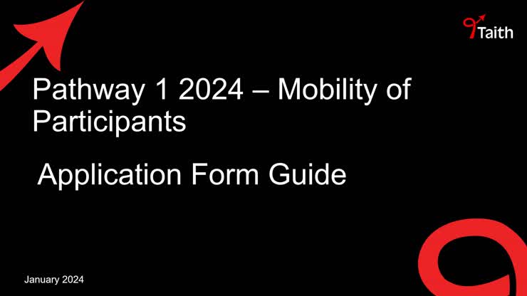 Pathway 1 2024 application form