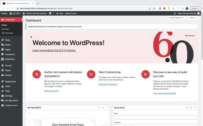 MyBlog - Adding a blog post