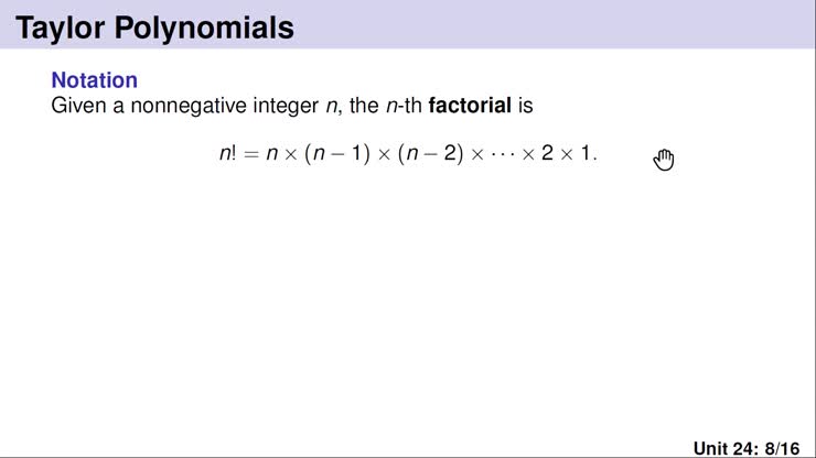MATH123 Unit 24, Part 2