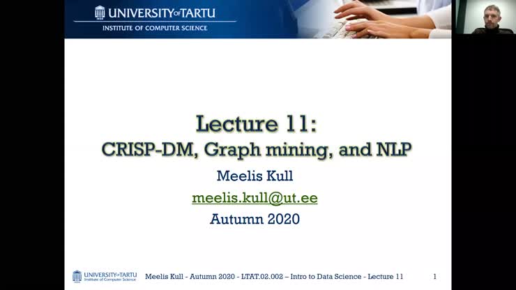 LTAT.02.002 Introduction to Data Science 2020 lecture 11