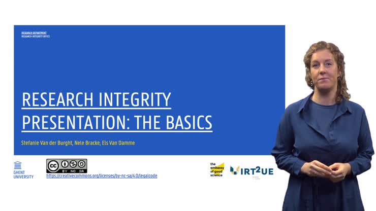 Research Integrity Training: the basics