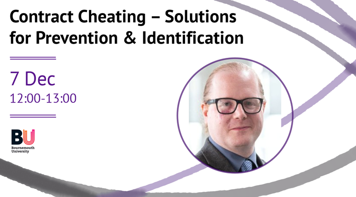 Speaker Series: Contract Cheating – Solutions for Prevention and ...