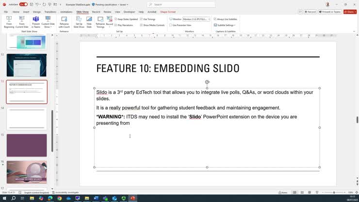 PowerPoint - Slido