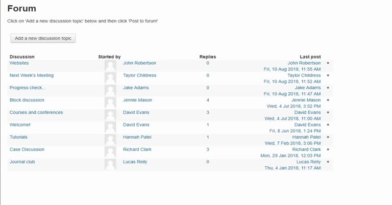 Moodle Forum Tutorial v0.2