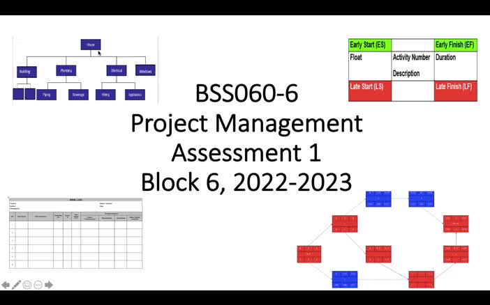 BSS060-6 Block-6 Assignment 1 overview