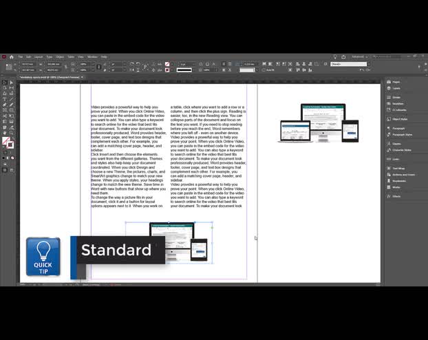 Text Wrap in InDesign