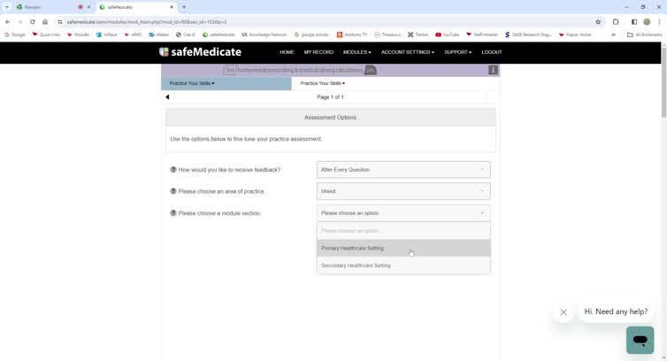 Tour of safeMedicate Website - Stage 3