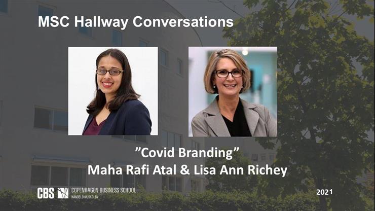 MSC Hallway Conversations - Covid Branding - Lisa Ann Richey & Maha ...