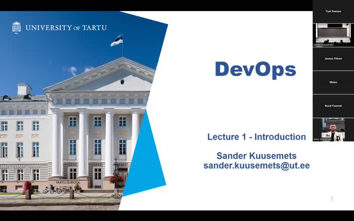 (DevOps) Lecture 1 - Introduction