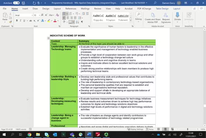 Leading and Managing Digital Change - Module Introduction