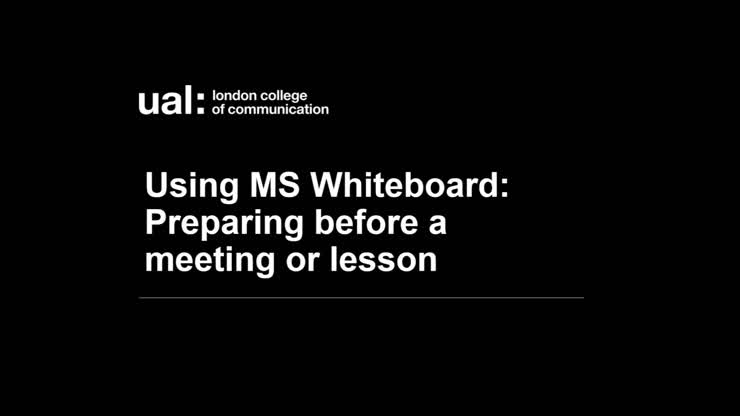 Preparing before a meeting or lesson