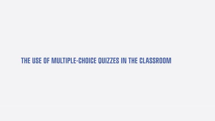 Interview with Rama Seth - The use of multiple-choice quizzes in the ...