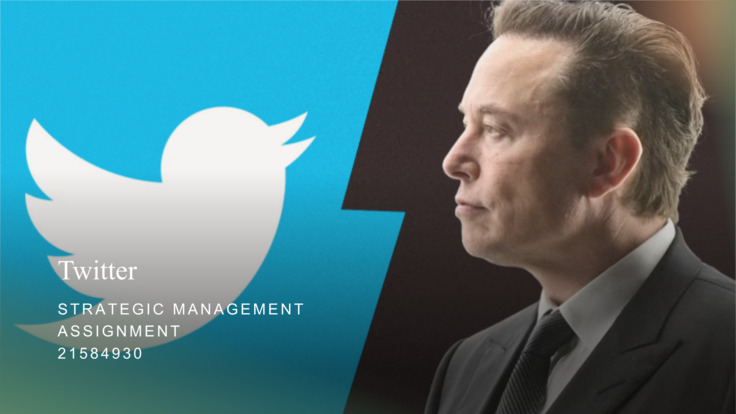 Twitter - Strategic Management - 21584930 - Ghada Daleh