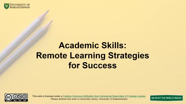 Remote Learning Strategies