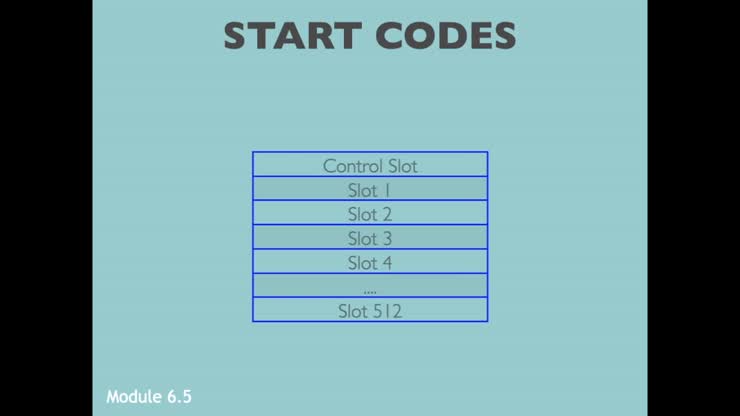 6.5 Start Codes