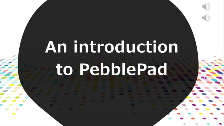 An introduction to PebblePad