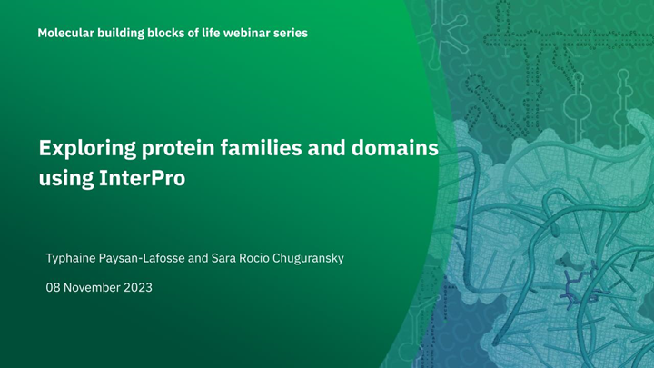 Exploring protein families and domains using InterPro
