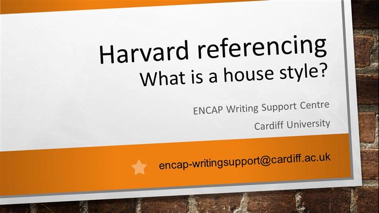 Different Harvard house styles (Harvard referencing)