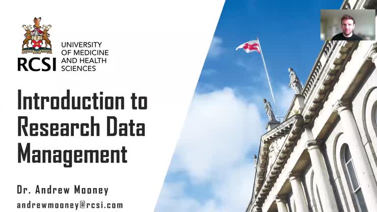 Introduction to Research Data Management