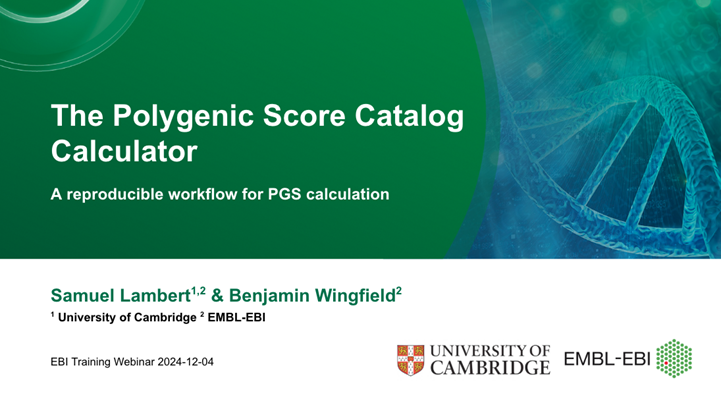 Calculating polygenic scores with the Polygenic Score Catalog Calculator