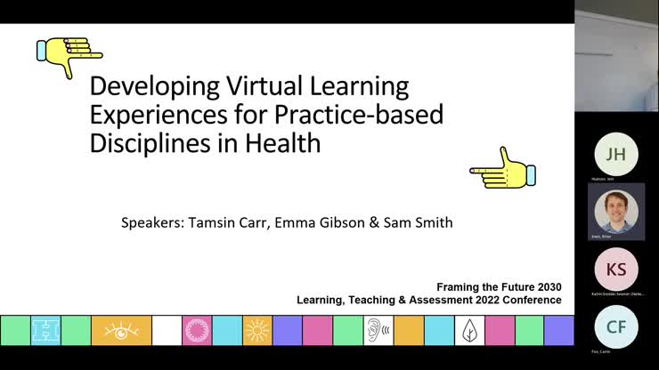 B4.2 Developing Virtual Learning Experience for Practice-based Disciplines