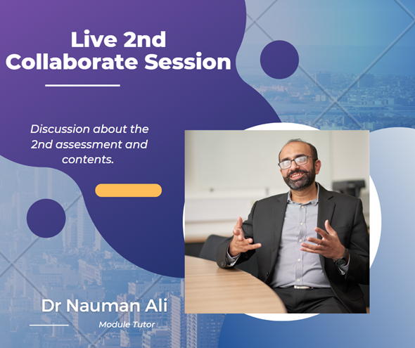 2nd Live Collaborate Session - Week 6 (Friday 7th July 2023 – 6:00 PM ...