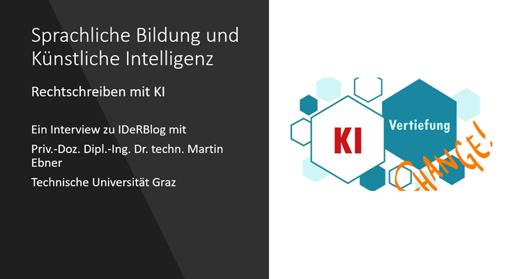 Sprachliche Bildung und Künstliche Intelligenz
