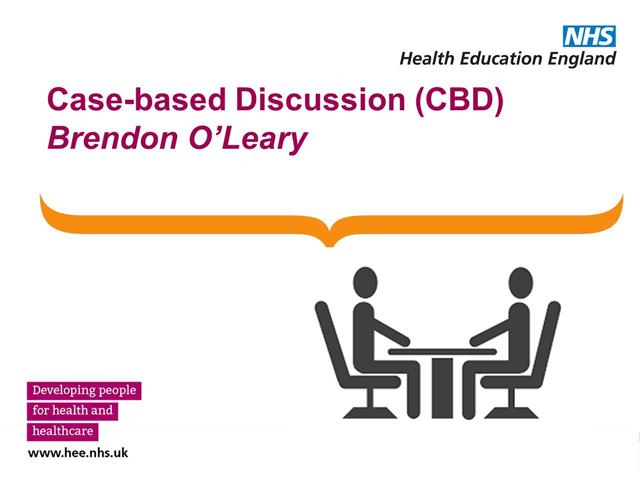 INTERMEDIATE VIDEO 1: Case-Based Discussion