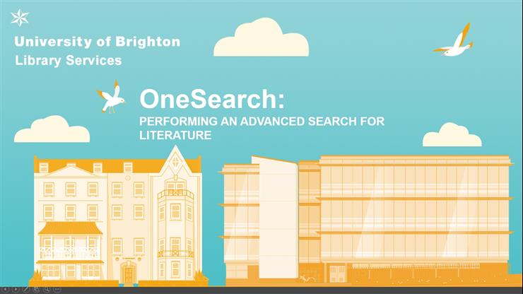 OneSearch Advanced Search SKills
