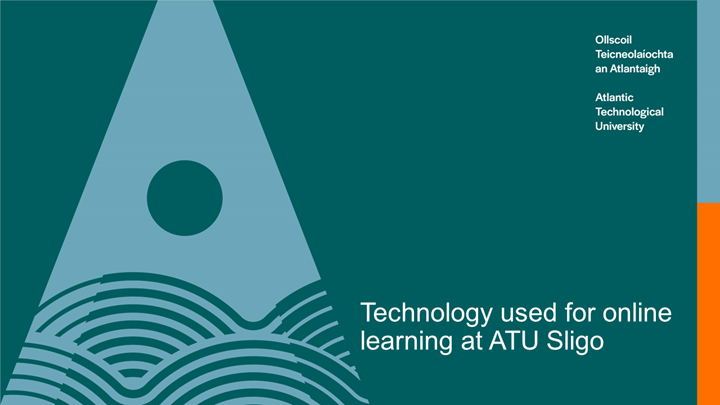 Technology used for online learning at ATU Sligo 2024-25 (SG)