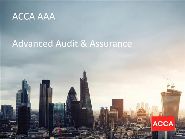 ACCA AAA Paper overview