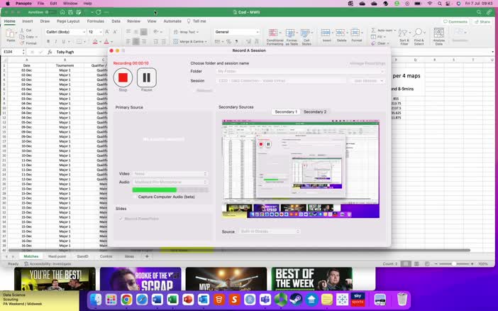 COD - Data Collection - Video Extras