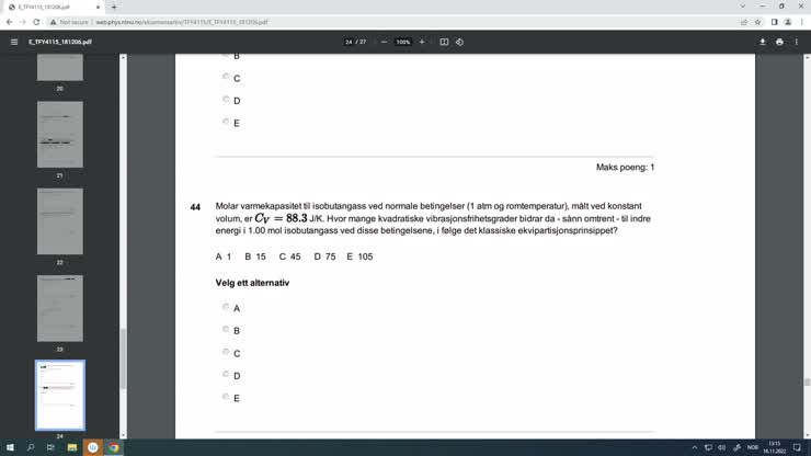 TFY4165 - Termisk fysikk - H22 den 16.11.2022 (ons.)