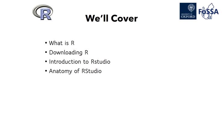 1 Getting Started with R and RStudio