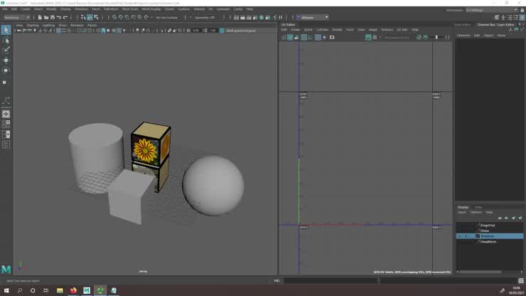 UVs And UDIMs Part 3(Using UDIMs In Maya)