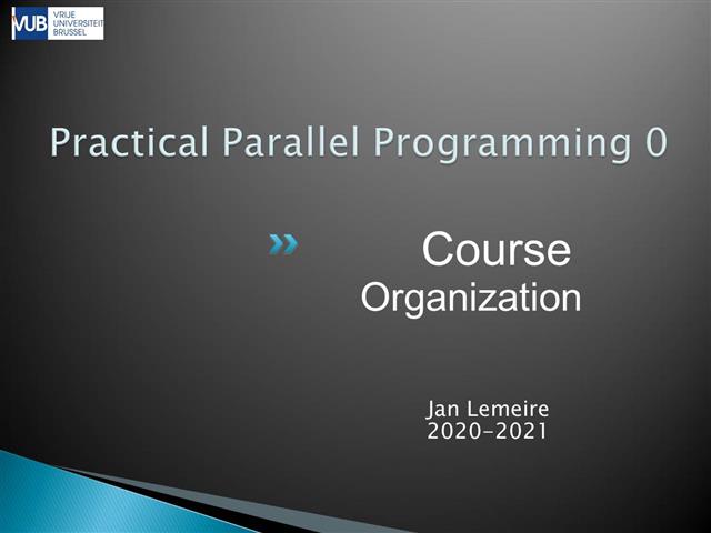 PPP0. Course Organization (30 September 2020)