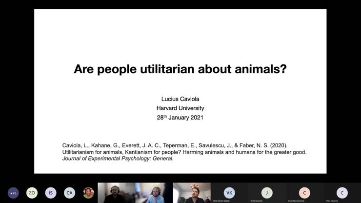 PHAIR Talk 1- Lucius Caviola