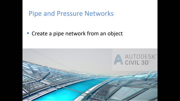 62 Create pipe network from objects
